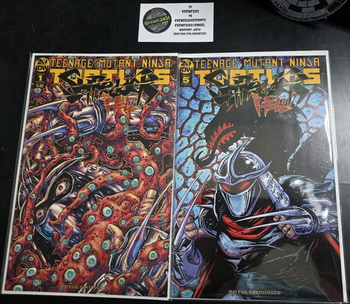 TEENAGE MUTANT NINJA TURTLES SHREDDER IN HELL #1 - #5 | eBay