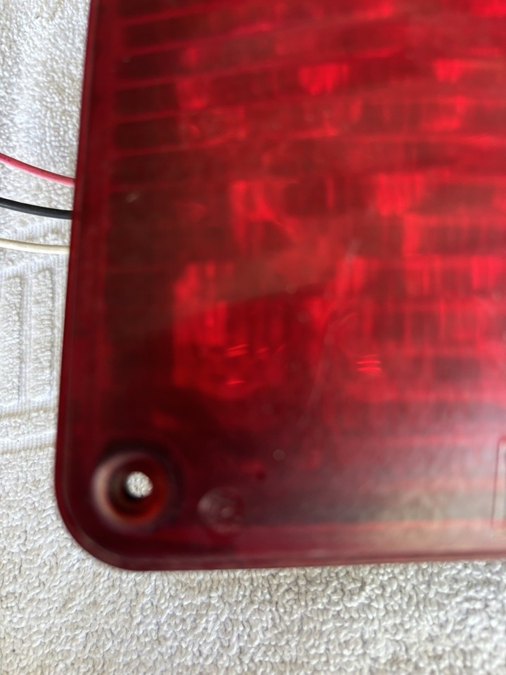 Weldon Rear Tail Light Used SAE 16P3S2T202 Red | eBay