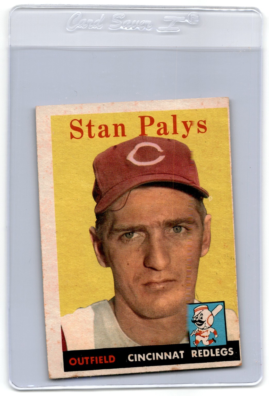1958 Topps Stan Palys Rookie Cincinnati Reds #126 | eBay