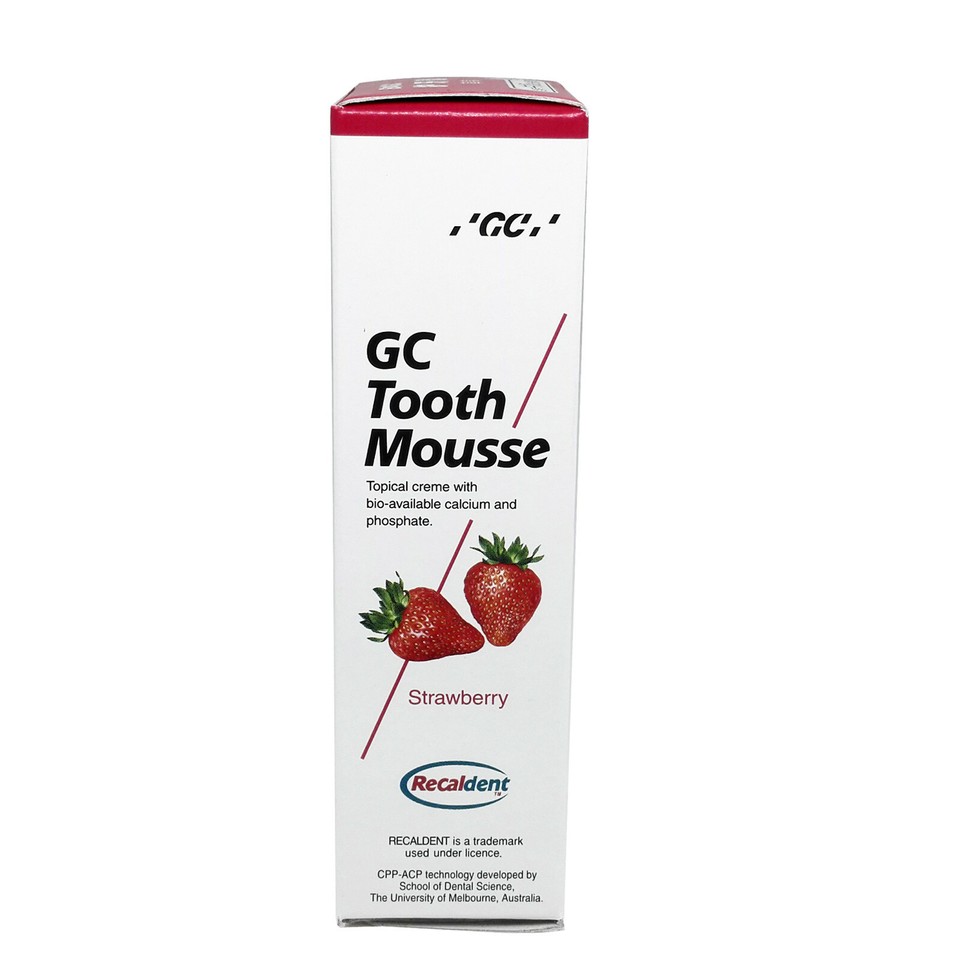 GC Tooth Mousse Recaldent Tooth Topica Crème Strengthen Tooth Surface ...