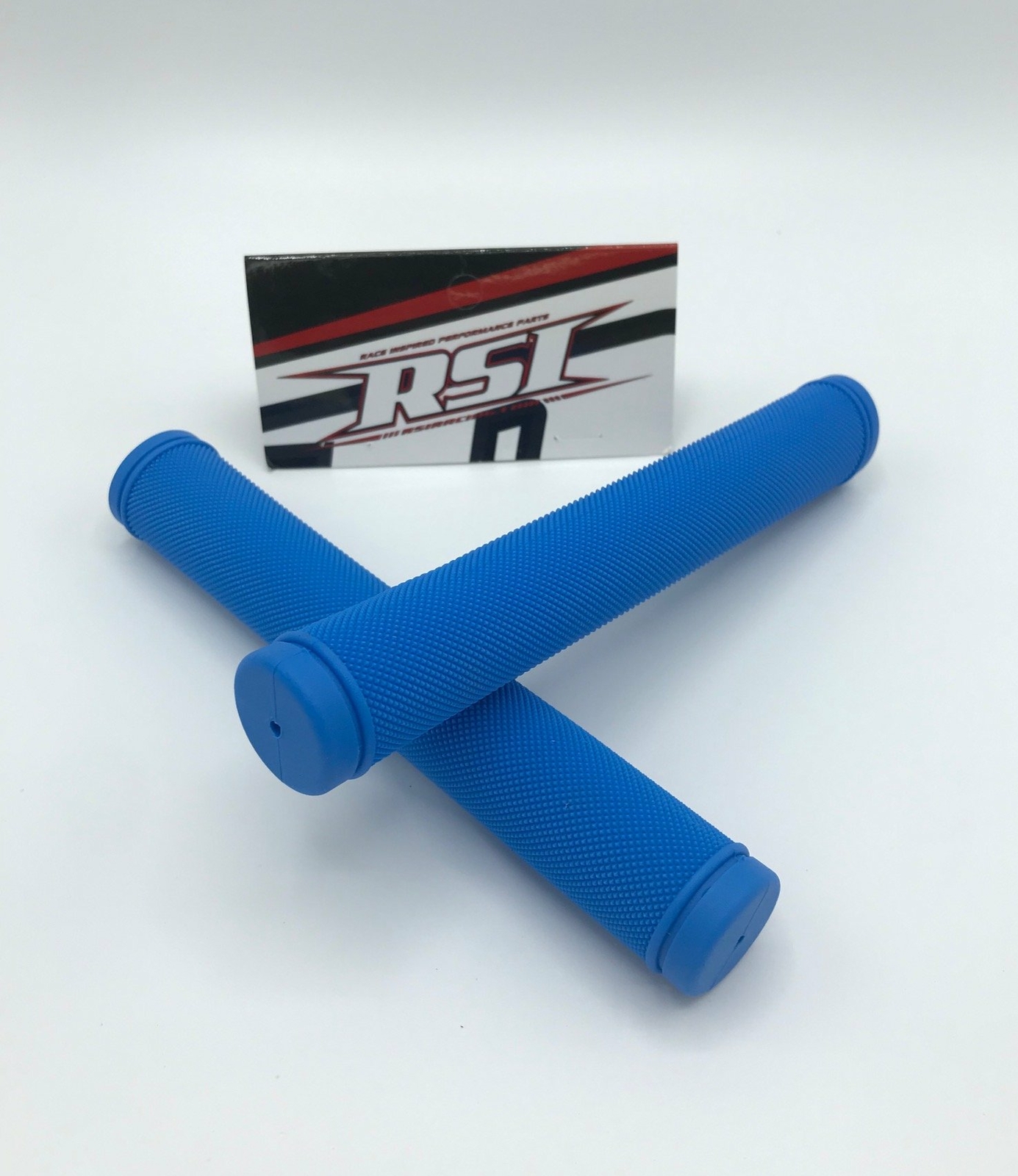 RSI 7" Rubber Snowmobile Grips -BLUE- Arctic Cat Polaris Skidoo Yamaha ...
