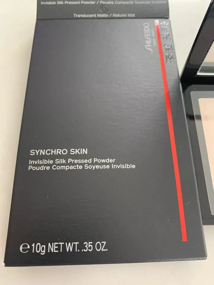 Shiseido Synchro Skin Invisible Silk Pressed Powder Translucent Matte ...