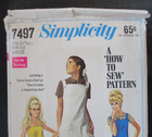 Simplicity Pattern 7497 Yng Jr/Teen Sundress Jumper & Blouse Size 5-6 ...