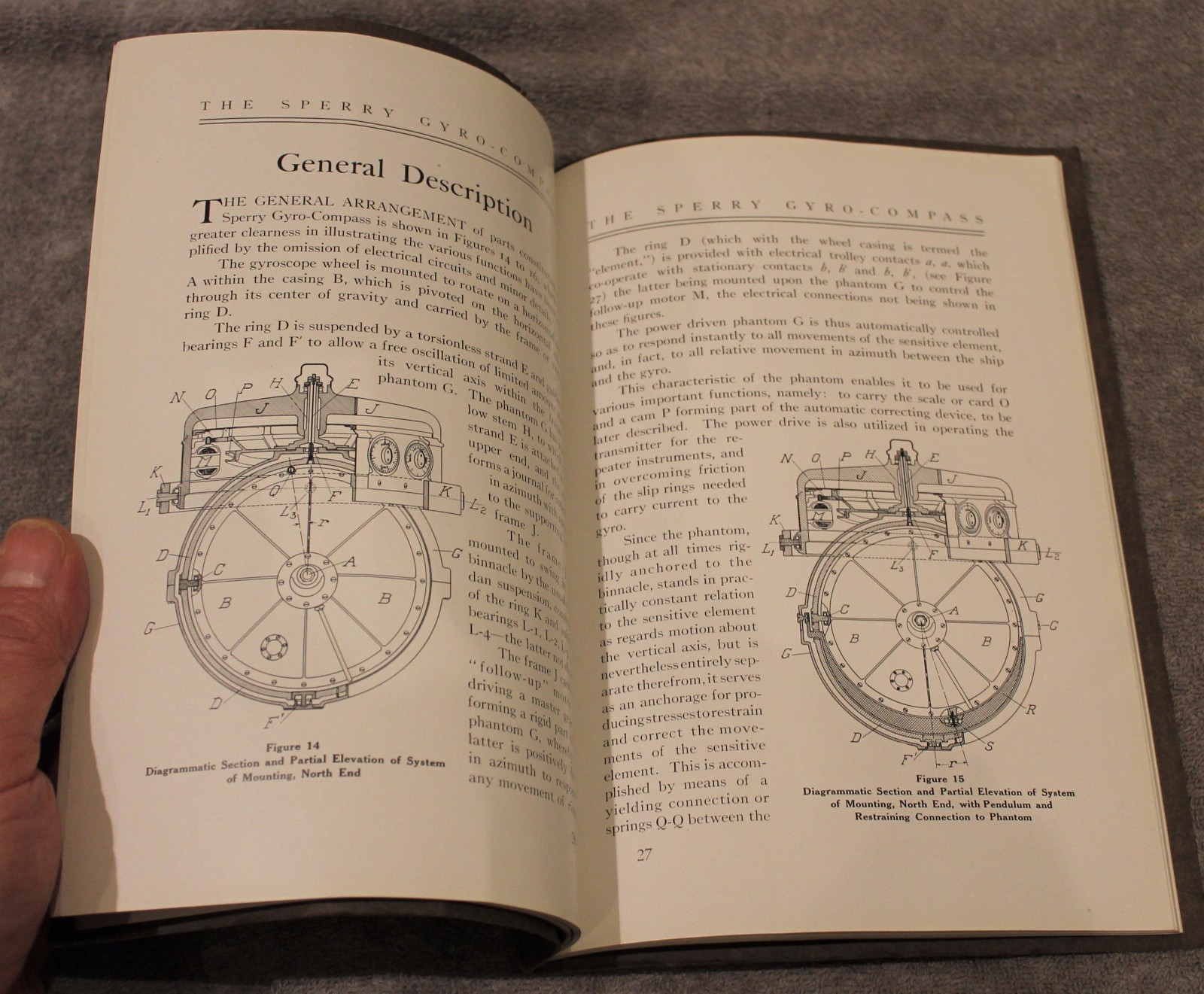 1912 SPERRY GYRO COMPASS NAVIGATION SPERRY GYROSCOPE CATALOG ...