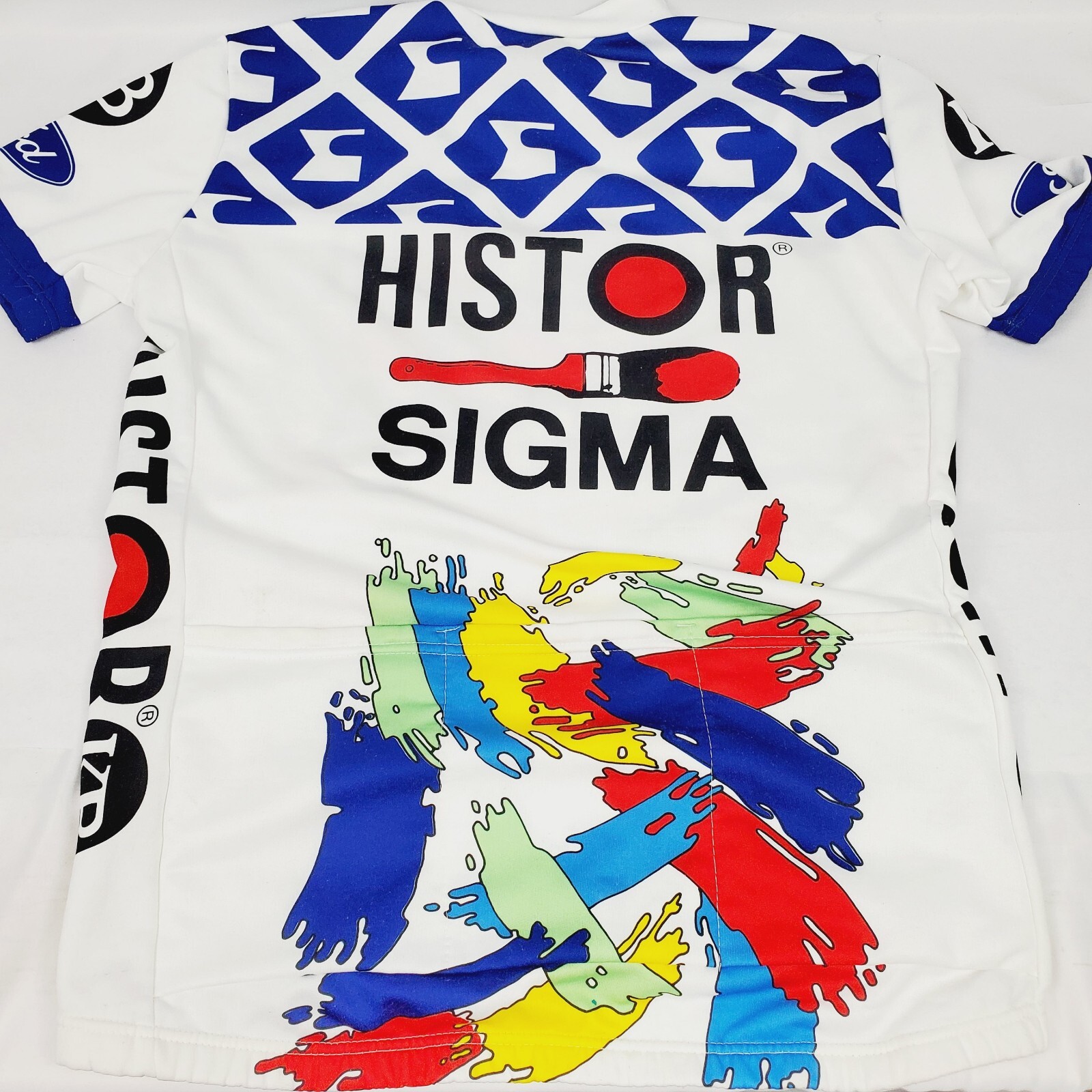 Vintage Histor Sigma Cycling Jersey Stephen Roche Size XL 90's Tour De ...