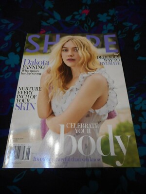 DAKOTA FANNING - SHAPE MAGAZINE - JULY/AUG 2019 - NO LABEL | eBay