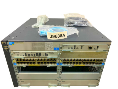 J9638A I HP 8206-44G-PoE+-2XG v2 zl Switch J9534A J9536A J9306A J9093A ...