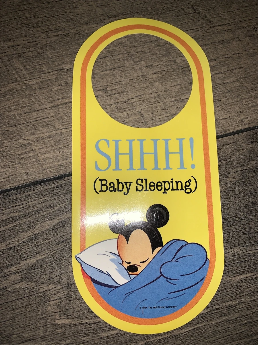 Baby Mickey Sleeping