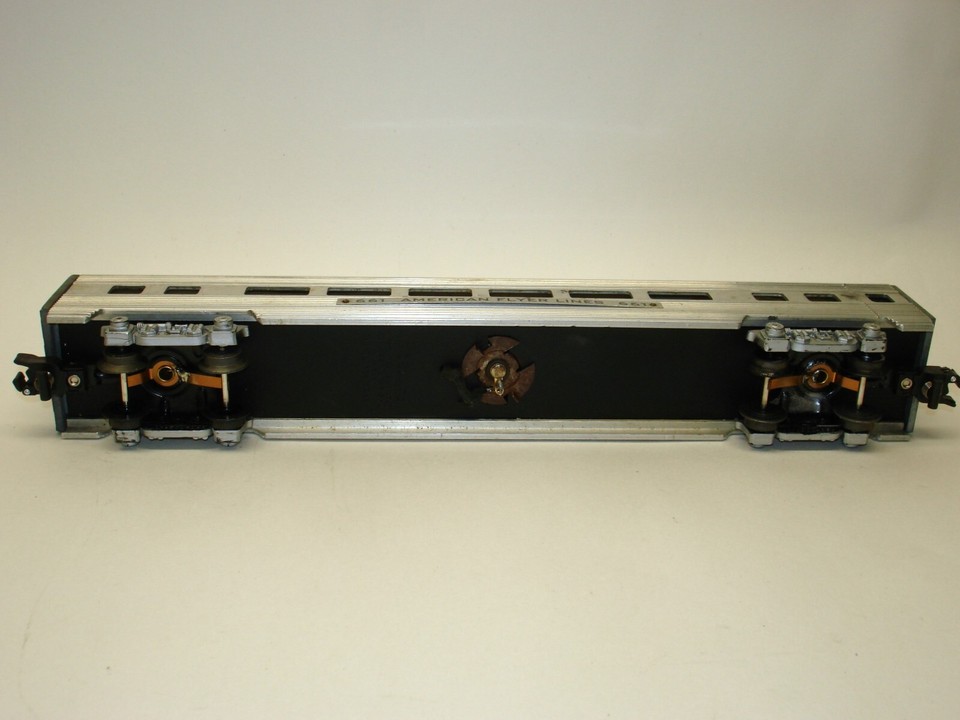 661 American Flyer Aluminum Streamline Coach Passenger Car w/ KC [Lot ...