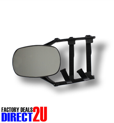 Universal Polyway Extended Towing Side Mirror - Caravan Car Truck 4X4 # ...