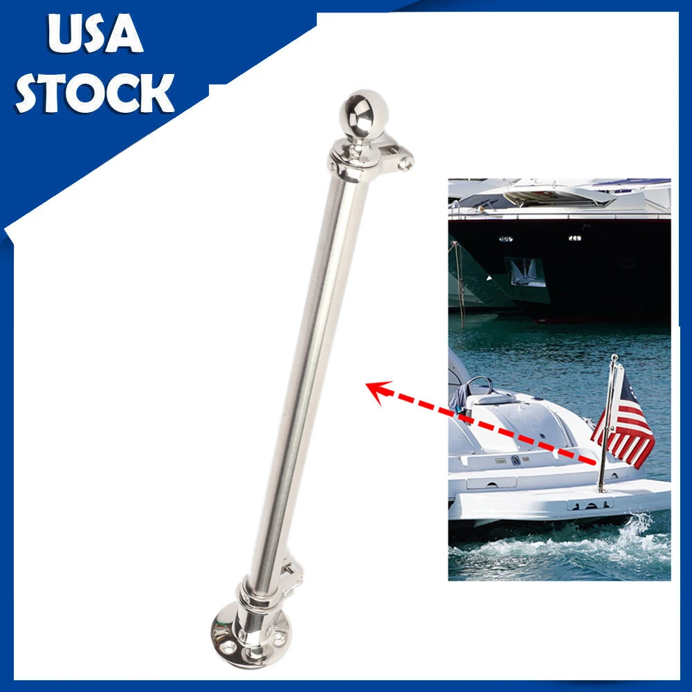 Boat Flag Poles And Bases