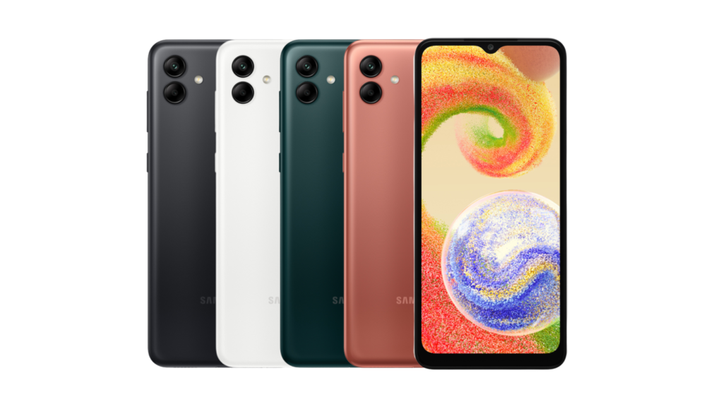 SAMSUNG GALAXY A04 A045F 32GB/64GB BLACK/COPPER/WHITE FACTORY UNLOCKED ...