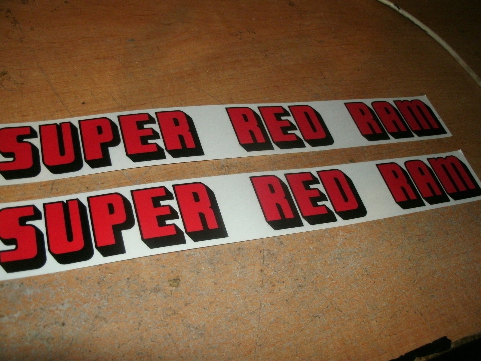 1955 - 1959 DODGE SUPER RED RAM VALVE COVER DECALS | eBay