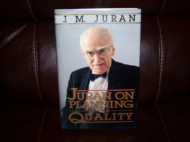Juran on Planning for Quality by Joseph M. Juran (1987, Children's ...
