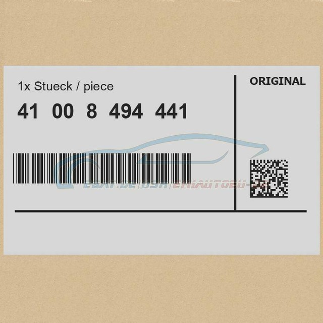 Original BMW 41008494441 - SUPER online kaufen | eBay