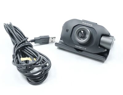 Insignia Front and Rear-Facing Camera Dash Cam - Black (Model: NS ...