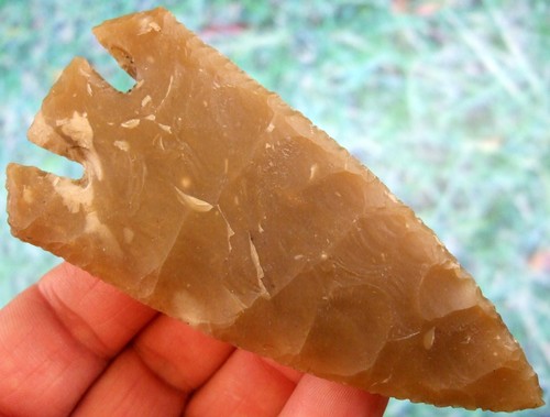 Super Fine Colorful 4 1/8 inch Semi-Trans Florida Clay Point with COA ...