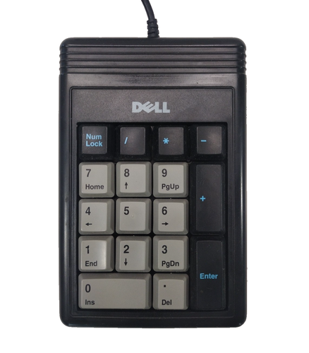 Generic Dell Computer 17 Key Numeric Keypad with PS/2 Model No. 86004 ...