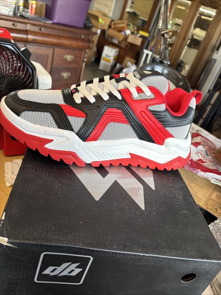 Decibel Men’s Athletic Shoes Size 12 Red-white-black | eBay