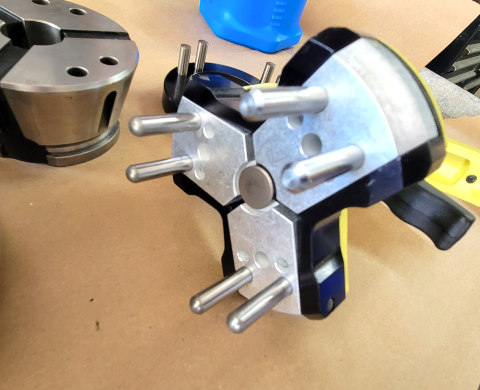 ROYAL QUICK-GRIP 65 ACCU LENGTH COLLET CHUCK P/N 44067 W/ A2-6 MOUNT ...