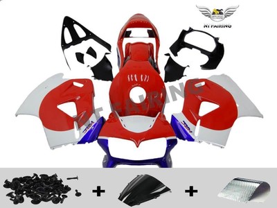 FT Injection Mold Fairing White Red Blue ABS Fit for Honda 1998-2001 VFR800 a007 | eBay