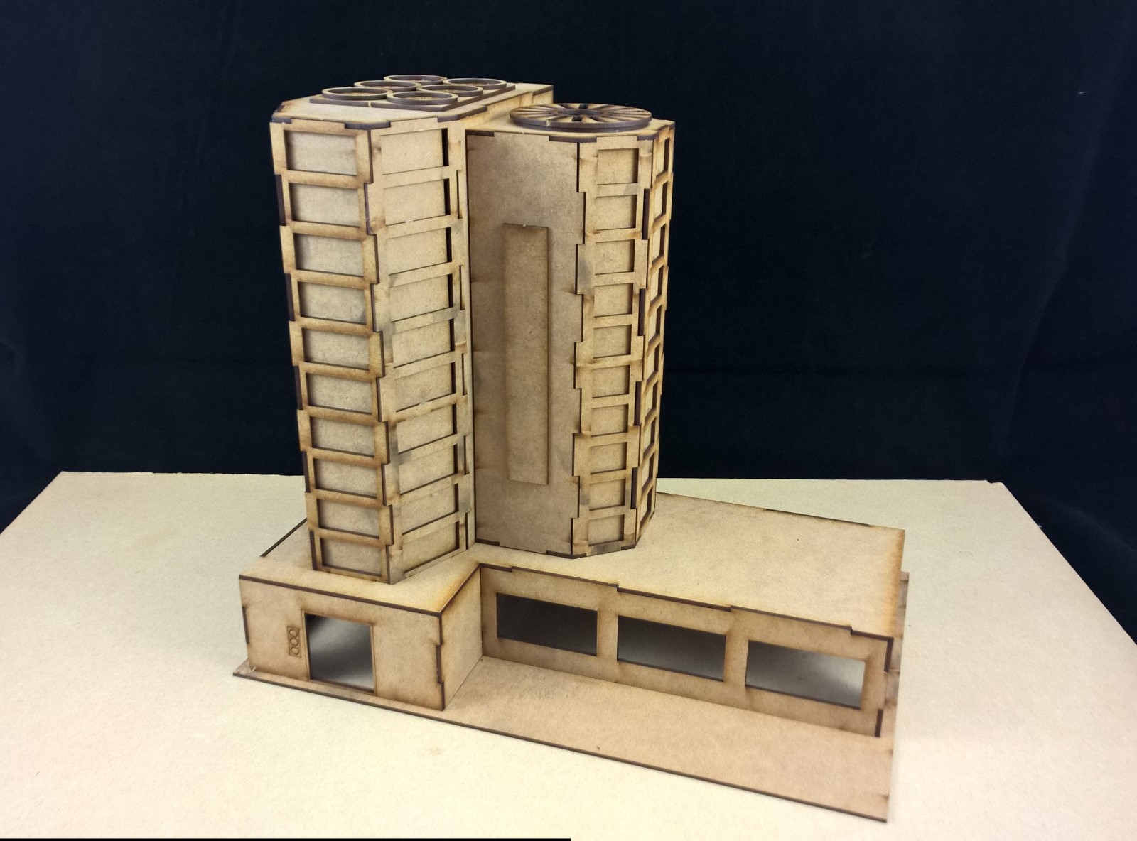 Tech centre scenery terrain wargames Infinity Wargmaing building table ...