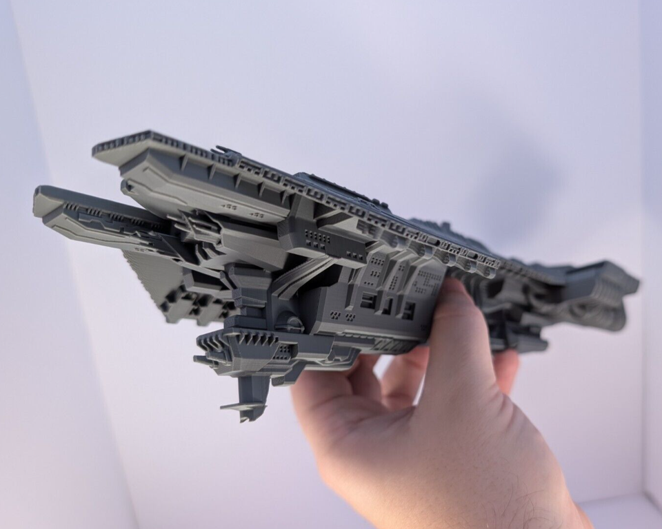 UNSC Spirit of Fire 12" Ship Model - UNSC Navy Pheonix Class Warship | eBay