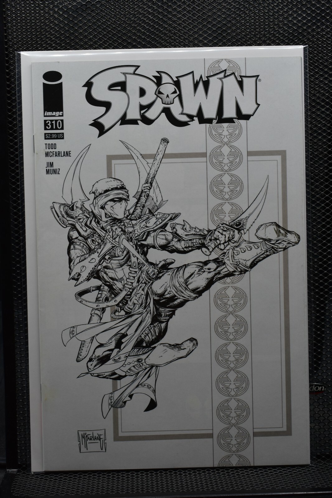 Spawn #310 Todd McFarlane B&W Sketch Ninja Spawn Variant Image Comics 2020 9.4 | eBay