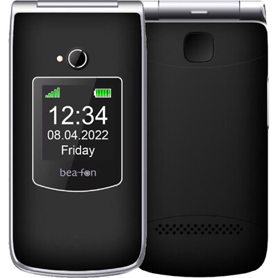 Bea-fon SL605 2G GSM Black/Silver Single-Sim Factory Unlocked Global ...