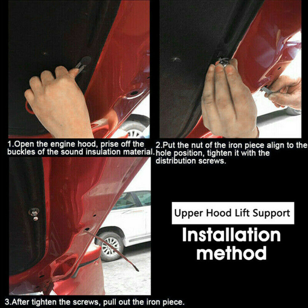 2PCS Tailgate Boot Gas Struts For Suzuki Alto 2009-2014 Nissan Pixo ...