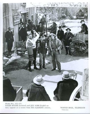 Roger Moore Jeff York The Alaskans Original 8x10" Photo #H6615 | eBay