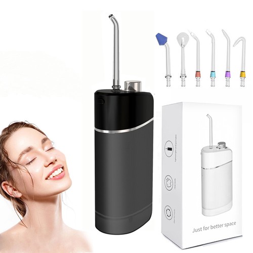 Small Water Flosser Cordless Dental Irrigator Teeth Cleaner 3 Modes 7 ...