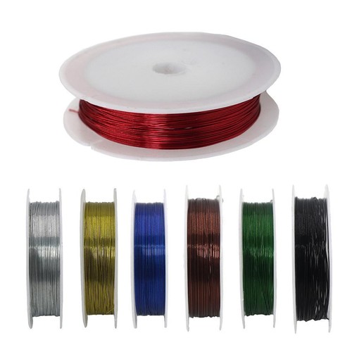 11 Yard / Roll Metal Iron Wire Craft Wrapping Wire Beads Rope DIY ...