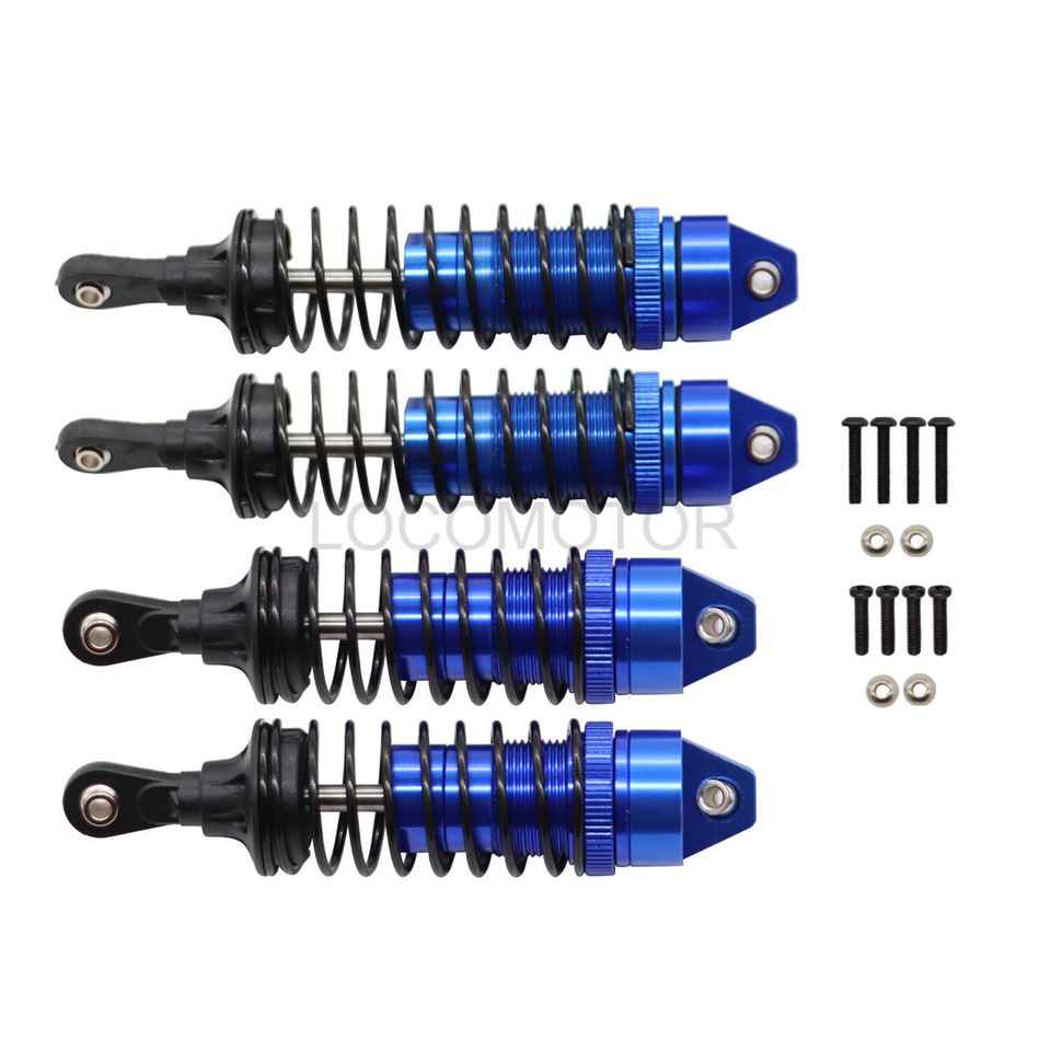 Front Rear Shocks 4X For Traxxas Slash 1/10 Rustler Stampede VXL 4x4 ...