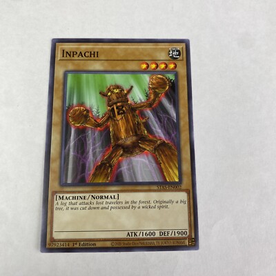 Yugioh Inpachi Stas-en002 2 Player Starter Set 1st Edition Common | eBay