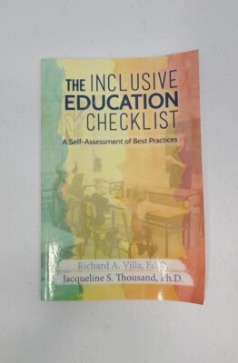 The Inclusive Education Checklist: A Self-Assessment of Best Practices ...