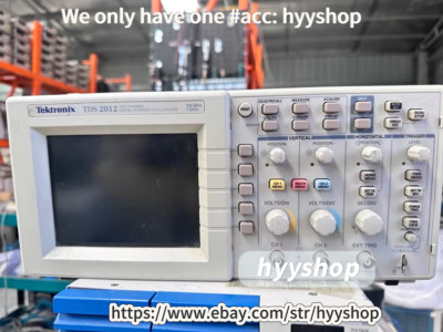 Tektronix TDS2012 oscilloscope 100MHz dual channel oscilloscope /hyy ...