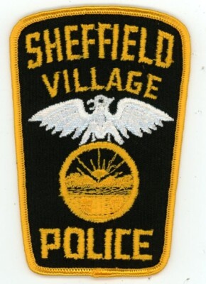 OHIO OH SHEFFIELD VILLAGE POLICE NICE SHOULDER PATCH SHERIFF | eBay