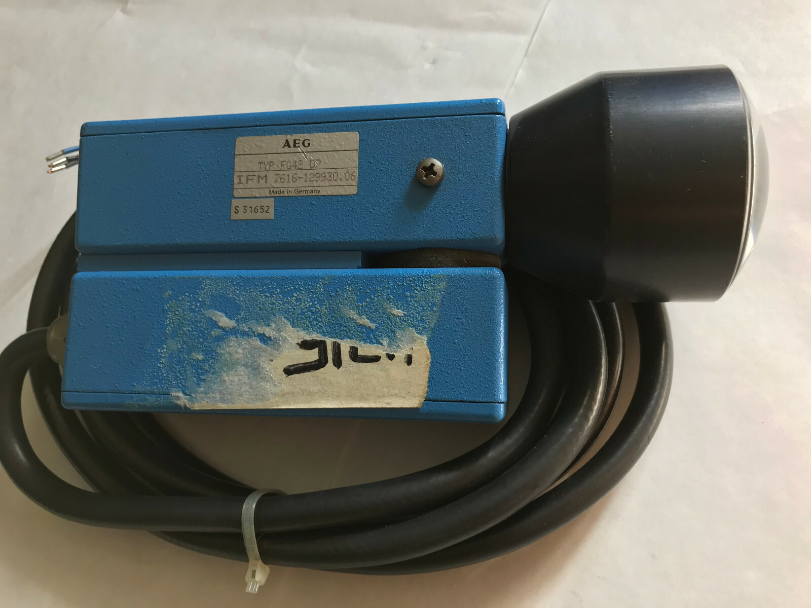 AEG FG42 D7 OPTICAL PHOTO ELECTRIC SENSOR,LENSE,IFM 7616-129930.06,FG42 ...