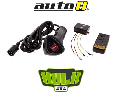 Hulk 4x4 HU1065 Winch Remote Control Kit for HU9500 & Other 8-13000lb ...