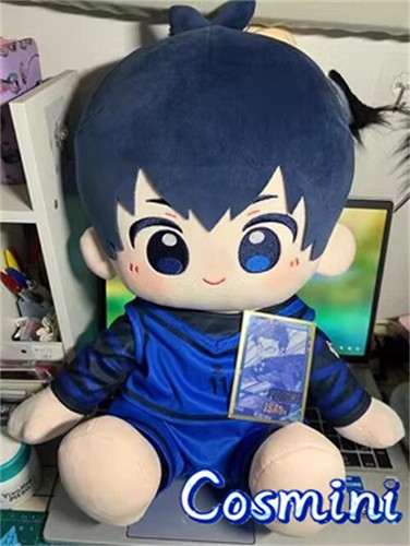 Official Anime BLUE LOCK Isagi Yoichi 40cm Plush Doll Dress up Toy ...