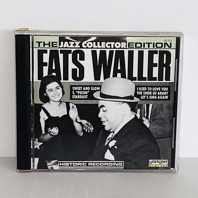 Factory Sealed The Jazz Collector feat. Fats Waller Historic Recording ...