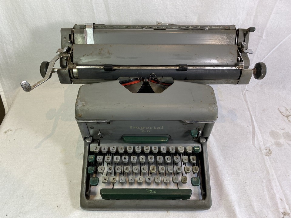 Imperial 66 Cast Iron 1950 Typewriter Vintage | eBay UK