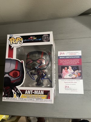 Paul Rudd ANT MAN Signed Autographed Funko POP #1137 JSA COA RARE | eBay