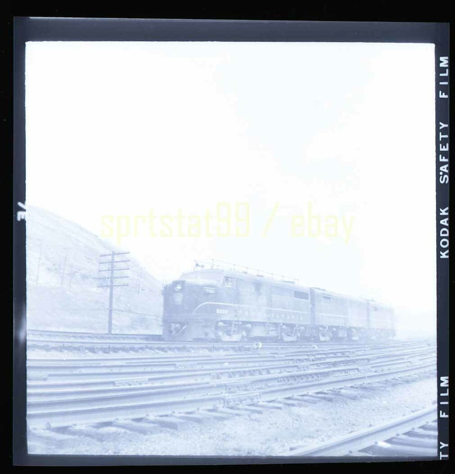PRR Pennsylvania Railroad Alco FA1 Locomotive #9600 - Vintage Negative ...