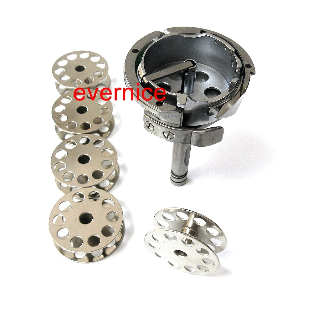 Large Rotary Hook #265093 265361+5 Bobbins For Singer 144W 145W Consew ...