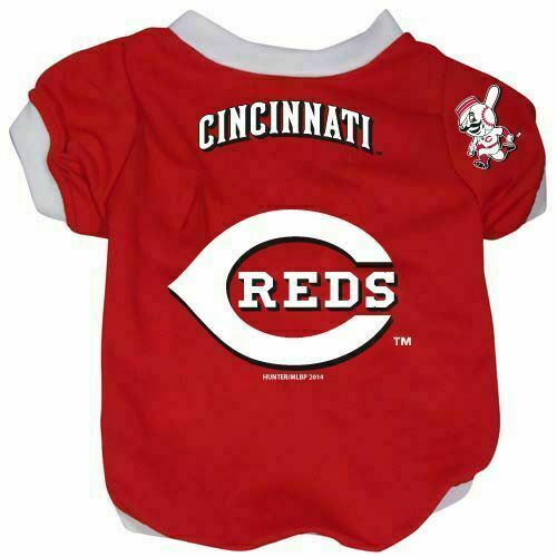 CINCINNATI REDS DOG CAT BASEBALL JERSEY ALTERNATE LARGE XL EXTRA LARGE ...