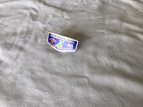 Order Of The Arrow Lodge 46 Langundowi Metal Flap Shape Neckerchief ...