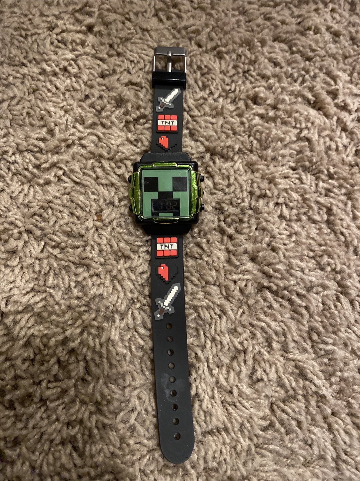 Minecraft 2020 Green Creeper Watch W2-119 | eBay