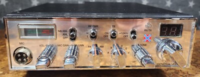 Vintage General Lee AM/FM Transceiver CB Radio & Cobra Microphone ...